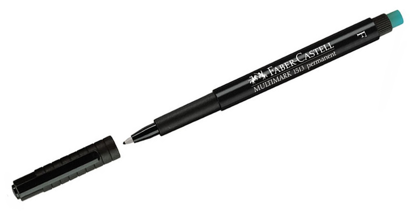 Marker permanentny, foliopis Multimark - Faber-Castell - czarny, F